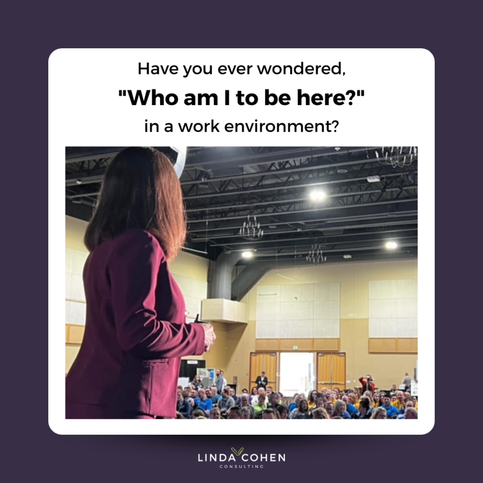 Imposter Syndrome - Linda Cohen Consulting Imposter Syndrome - Linda Cohen Consulting